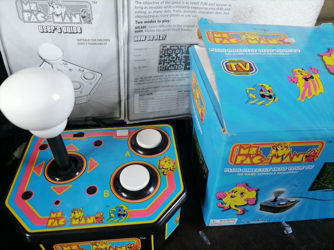 Ms pacman plug and play, Video Gaming, Video Game Consoles, Others on ...