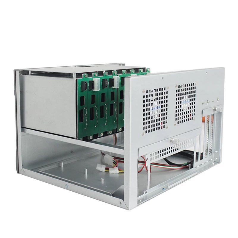 NAS Server Case - 8-bay mATX with Delta 500w Platinum PSU, Computers ...