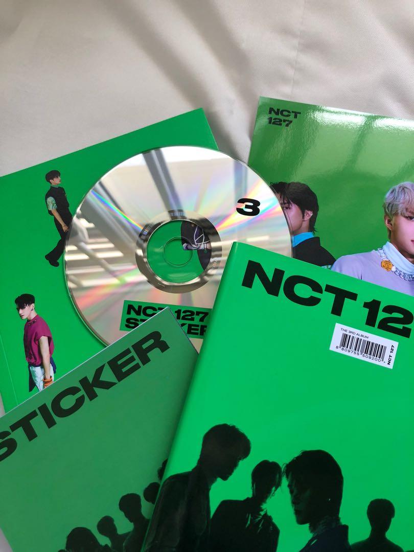 nct 127 3rd album ‘sticker’ sticky version, Hobbies & Toys, Memorabilia ...