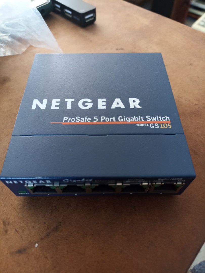 NETGEAR Prosafe 5 gigabit switch, Computers & Tech, Parts & Accessories ...