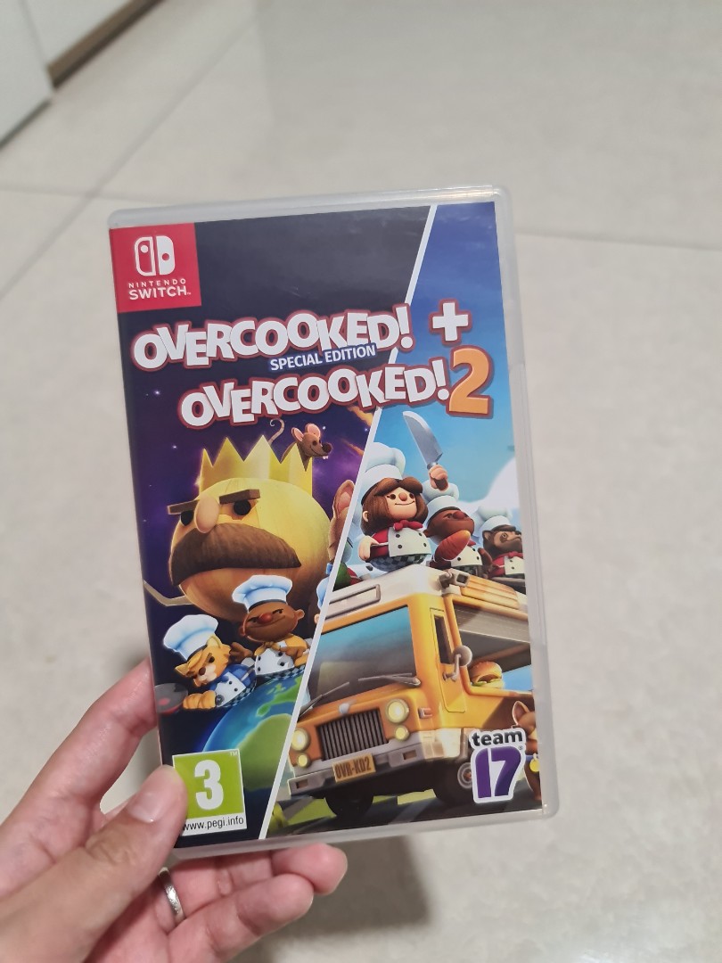 Overcooked 1 & 2, Video Gaming, Video Games, Nintendo on Carousell