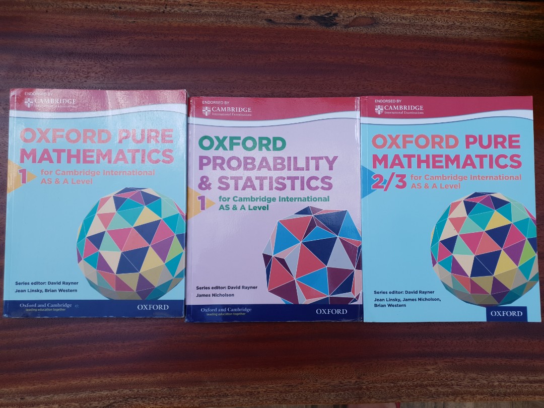 OXFORD A level pure maths bundle (no mechanics), Hobbies & Toys, Books ...