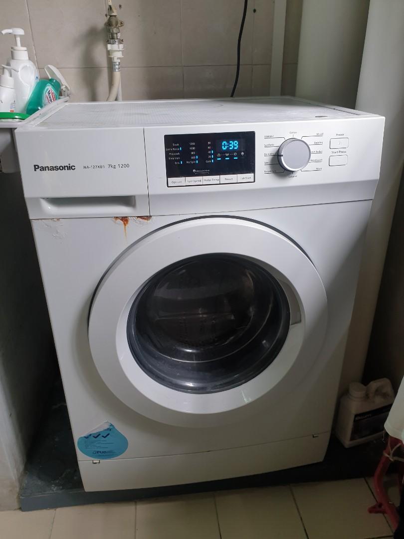 Panasonic NA 127XB1 Front Load Washing Machine, TV & Home Appliances, Washing Machines and ...