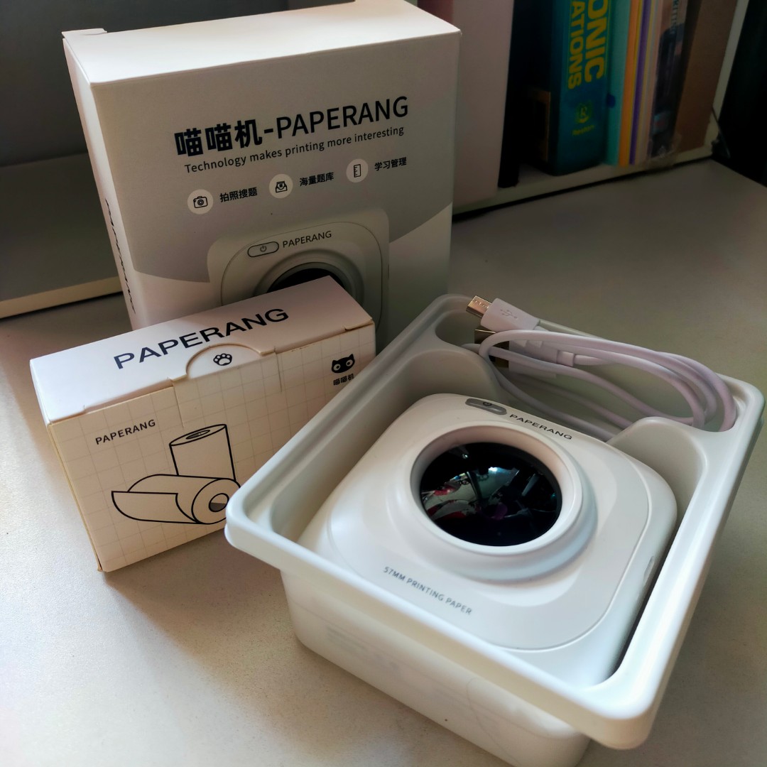 PAPERANG PORTABLE THERMAL PRINTER P1, Computers & Tech, Printers ...