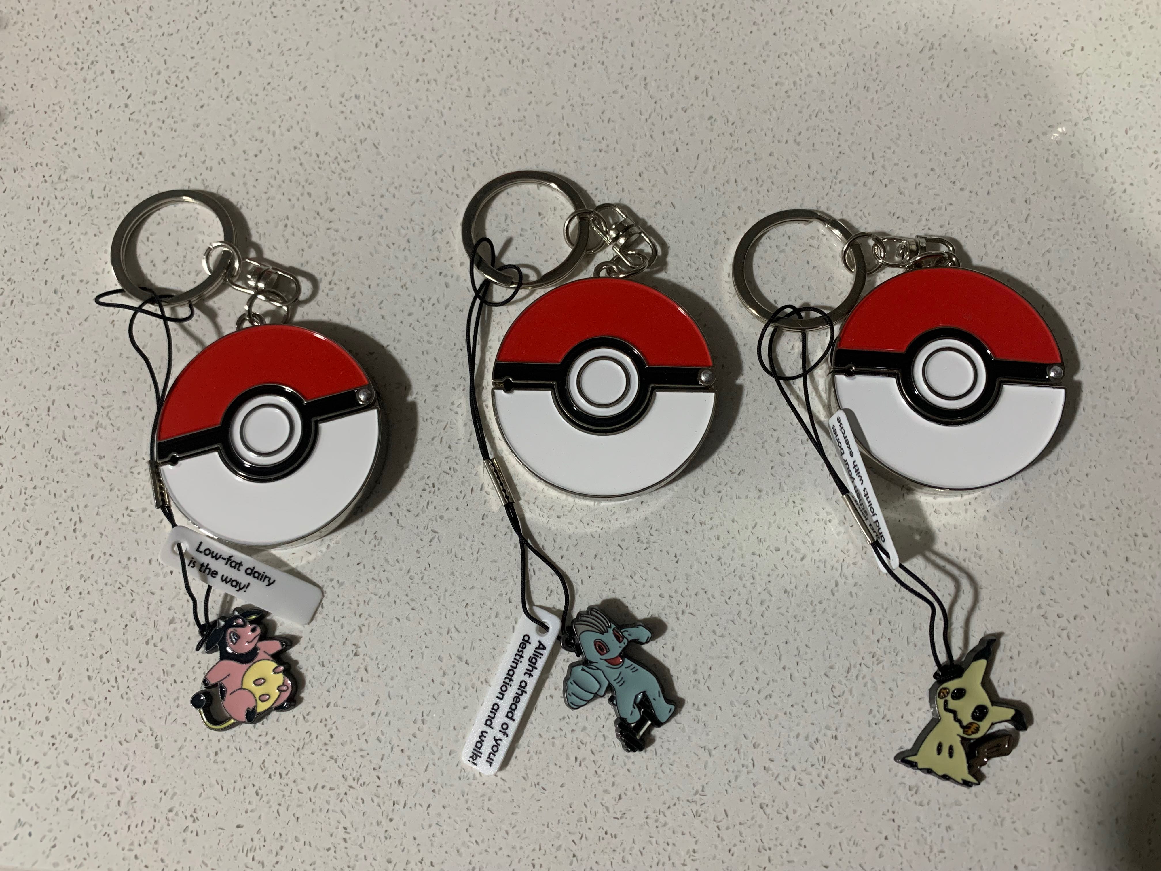 Pokemon Keychains, Hobbies & Toys, Memorabilia & Collectibles, Vintage ...