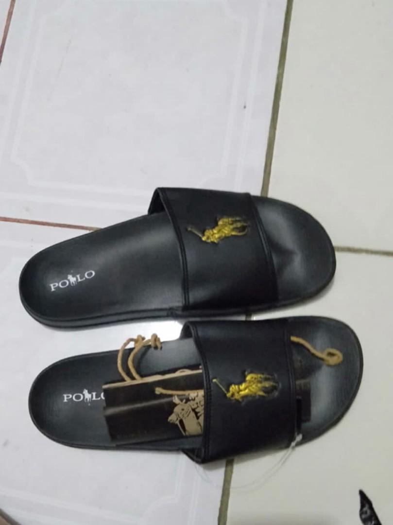 Polo ralph sendal, Fesyen Pria, Sepatu , Lainnya di Carousell