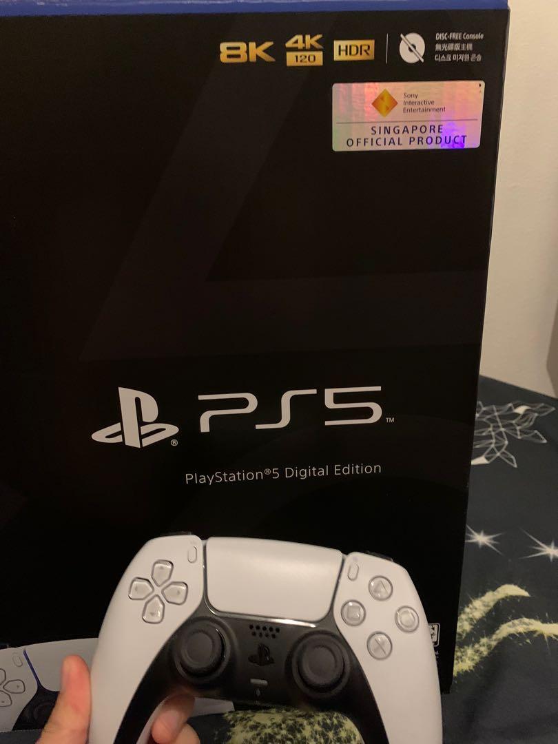 Ps5 digital edition used 1month old, Video Gaming, Video Game Consoles ...
