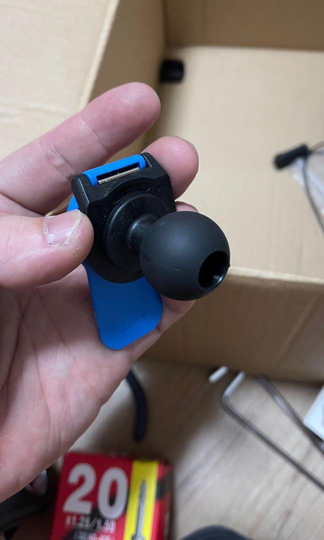 Quad lock ball mount adaptor, Mobile Phones & Gadgets, Mobile & Gadget ...