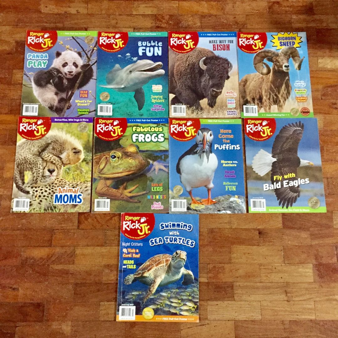 Ranger Rick Jr. Magazines, Hobbies & Toys, Books & Magazines, Children ...