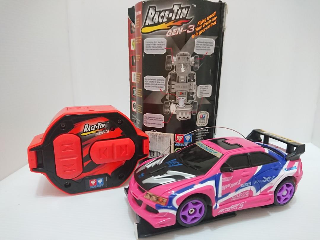 RC AULDEY RACE TIN MITSUBISHI EVO 6 GEN 3 SCALE 1:32, Hobbies & Toys ...