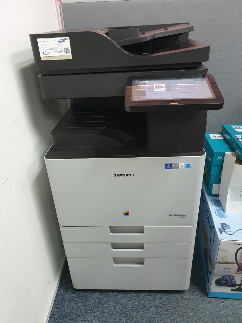SAMSUNG Commercial printer copier scan fax all in one, Computers & Tech ...