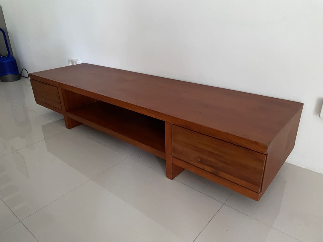 Scanteak Filip TV Console teak TV stand, Furniture & Home Living ...