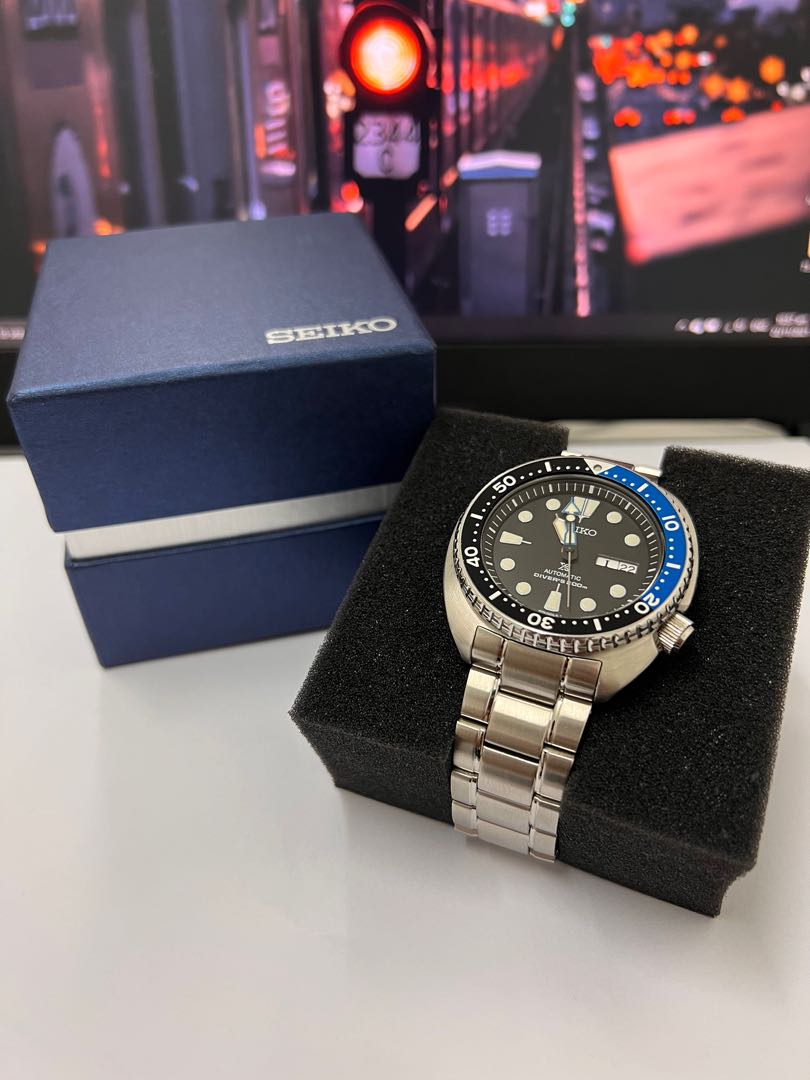 Seiko SRP787K1 (Turtle Batman), Luxury, Watches on Carousell