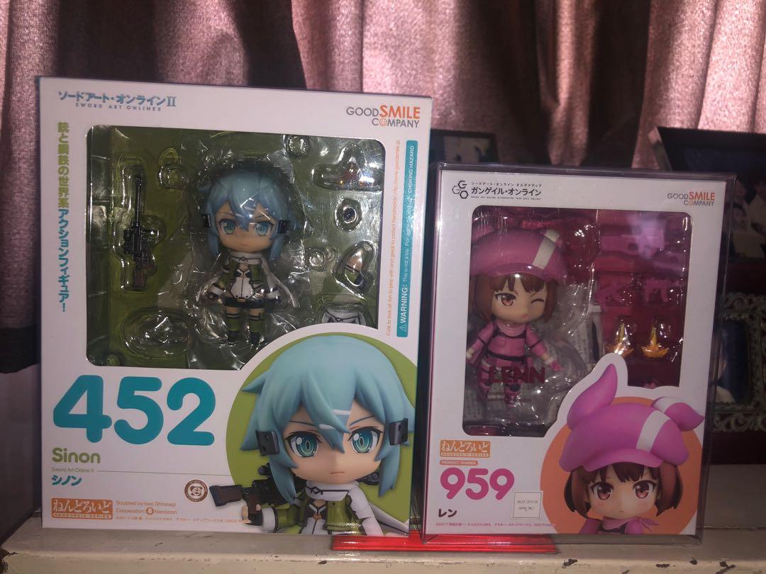 SET Sinon and Llenn Nendoroid, Hobbies & Toys, Toys & Games on Carousell