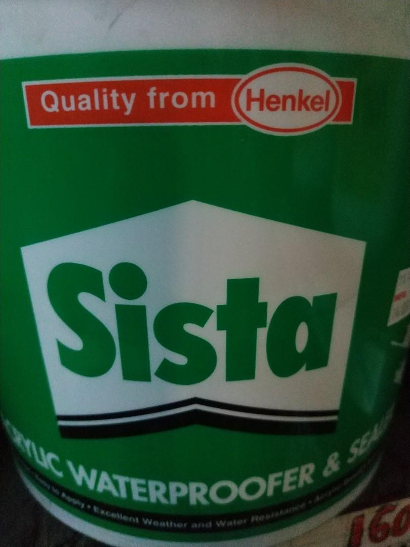 Sista Acrylic Waterproofer & Sealer, Commercial & Industrial ...