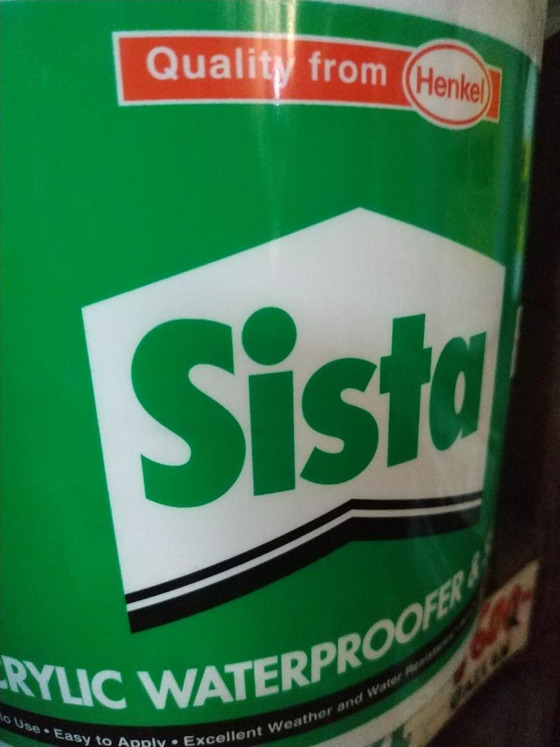 Sista Acrylic Waterproofer & Sealer, Commercial & Industrial ...