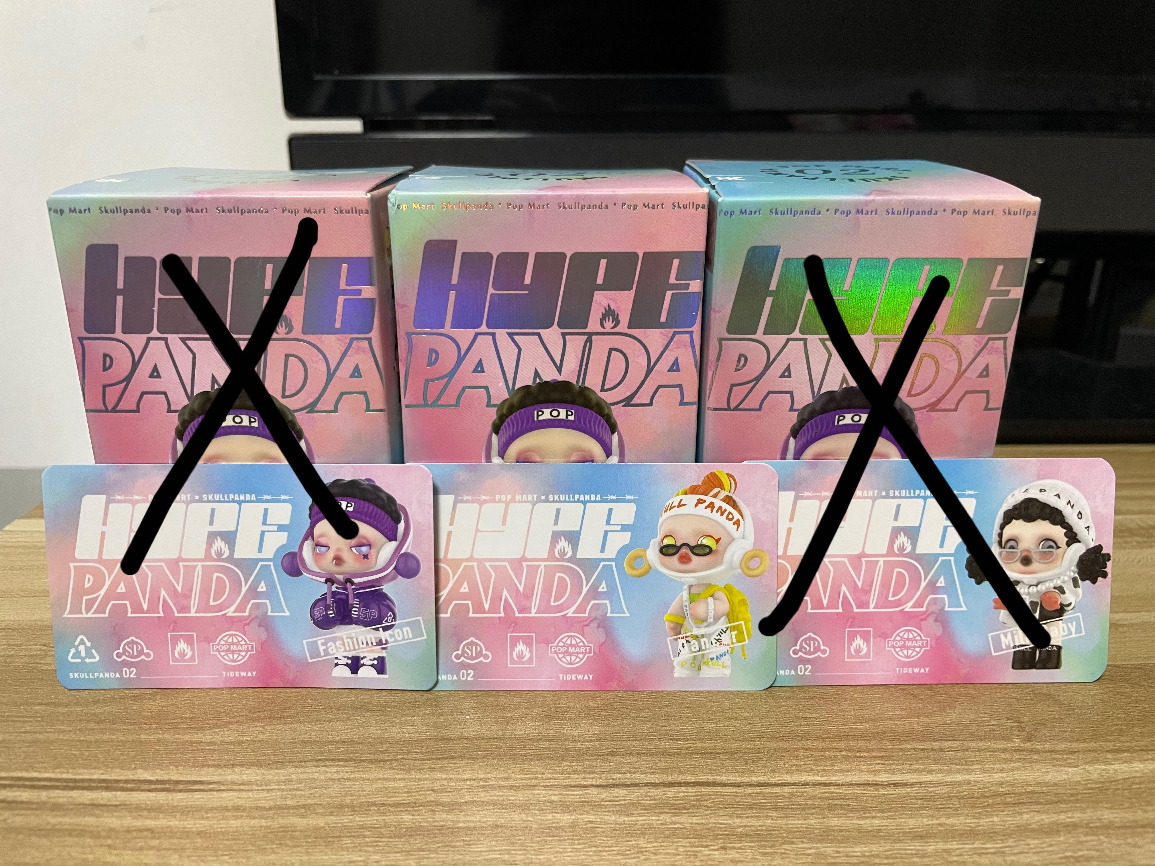 Skull Panda - Hype Panda Series, Hobbies & Toys, Toys & Games on Carousell