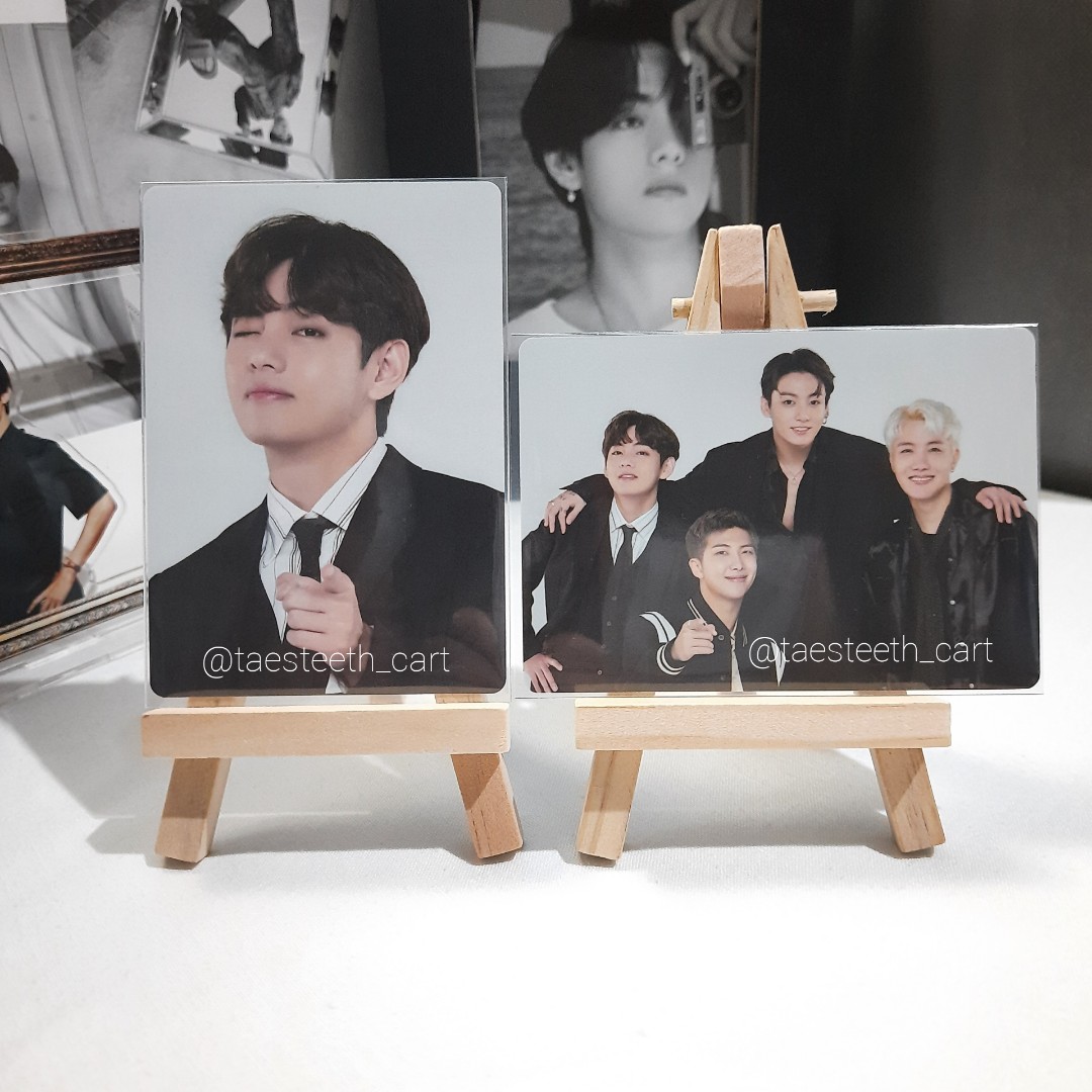 (SOLD AS SET) BTS PTD Taehyung V 5 5/8 and Unit Taejoon Hopekook 4 4/4 ...