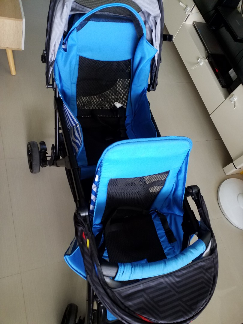 Double Stroller, Babies & Kids, Going Out, Strollers on Carousell