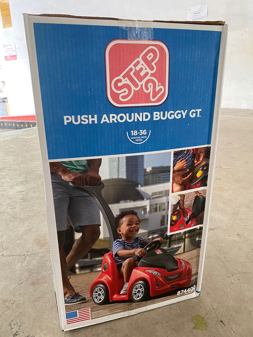BNIB Step2 Push Around Buggy GT Ride On Car, Red, Babies & Kids, Infant ...