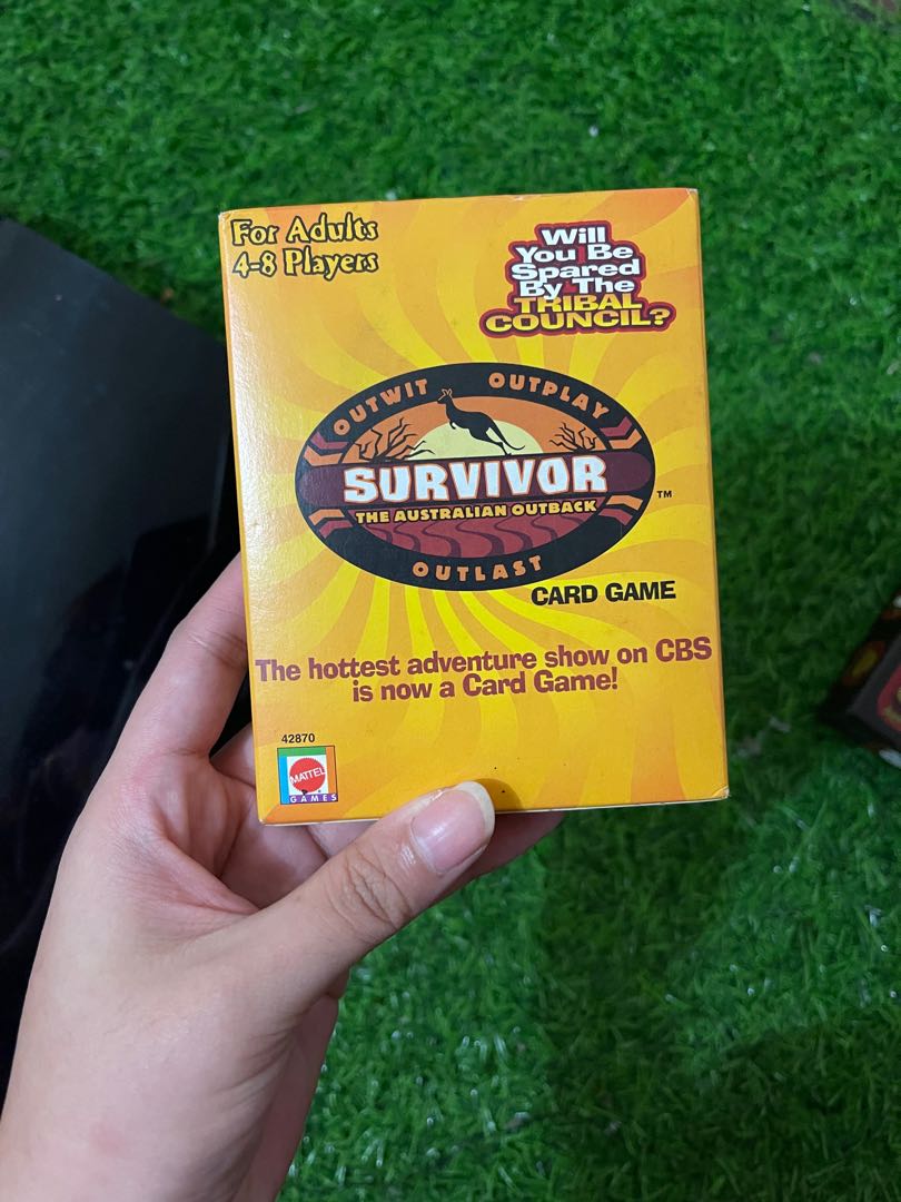 Survivor card game, Hobbies & Toys, Toys & Games on Carousell