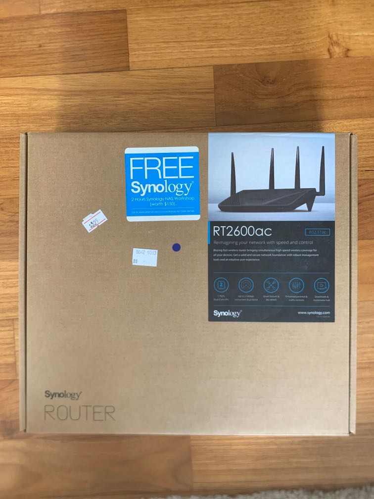 Synology RT2600AC Router, Computers & Tech, Parts & Accessories ...