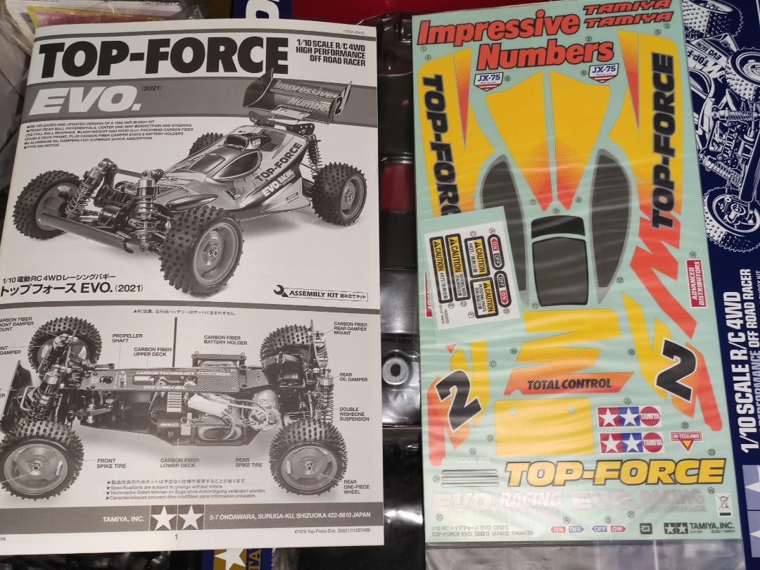 47470 Tamiya Top Force Evo (2021)