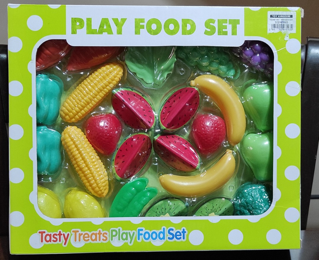 Tasty Treats Play Food Set, Hobbies & Toys, Toys & Games on Carousell