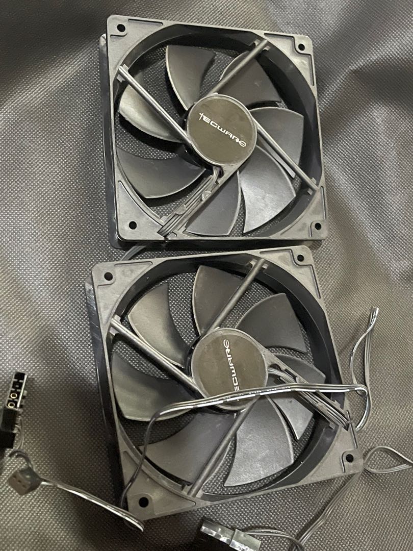 Techware cooling fan x2, Computers & Tech, Parts & Accessories, Other ...