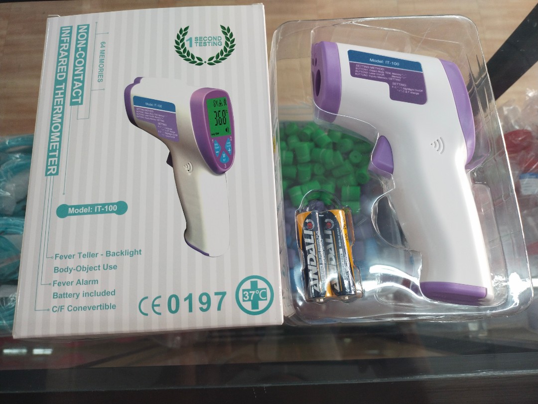 thermal scanner, Health & Nutrition, Medical Supplies & Tools on Carousell