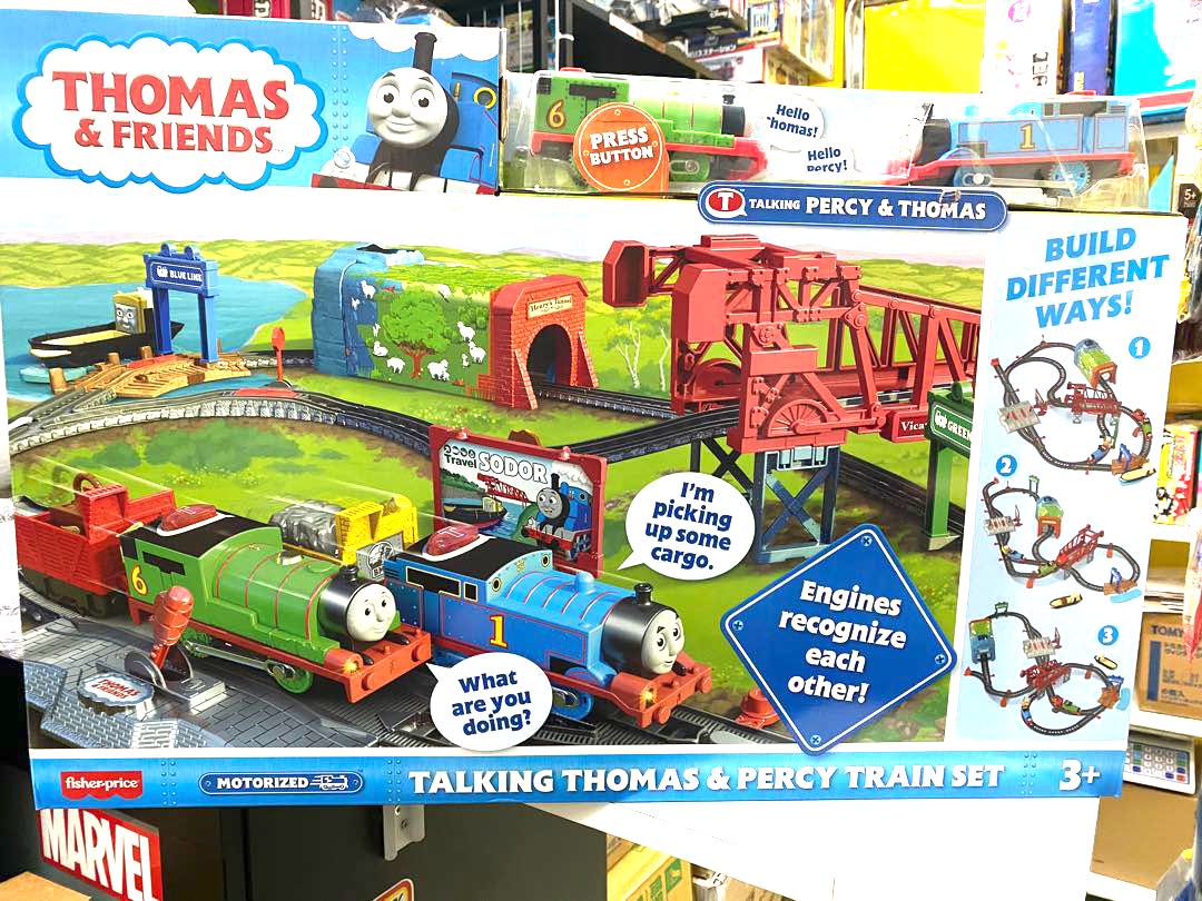 Thomas & Friends Trackmaster Talking Thomas & Percy Train set, 兒童＆孕婦用品 ...