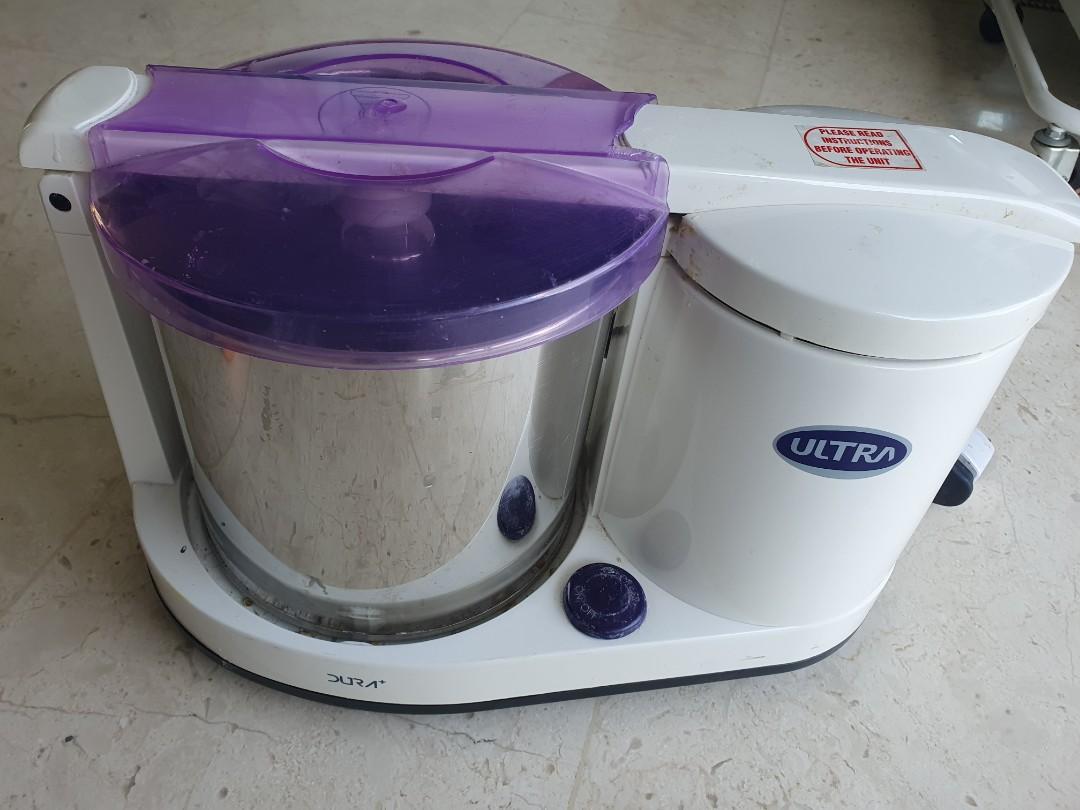 Ultra dura plus 1.25 Ltr wet grinder, TV & Home Appliances, Kitchen ...