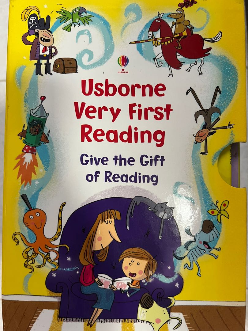 Usborne Very First Reading Box Set, Hobbies & Toys, Books & Magazines ...