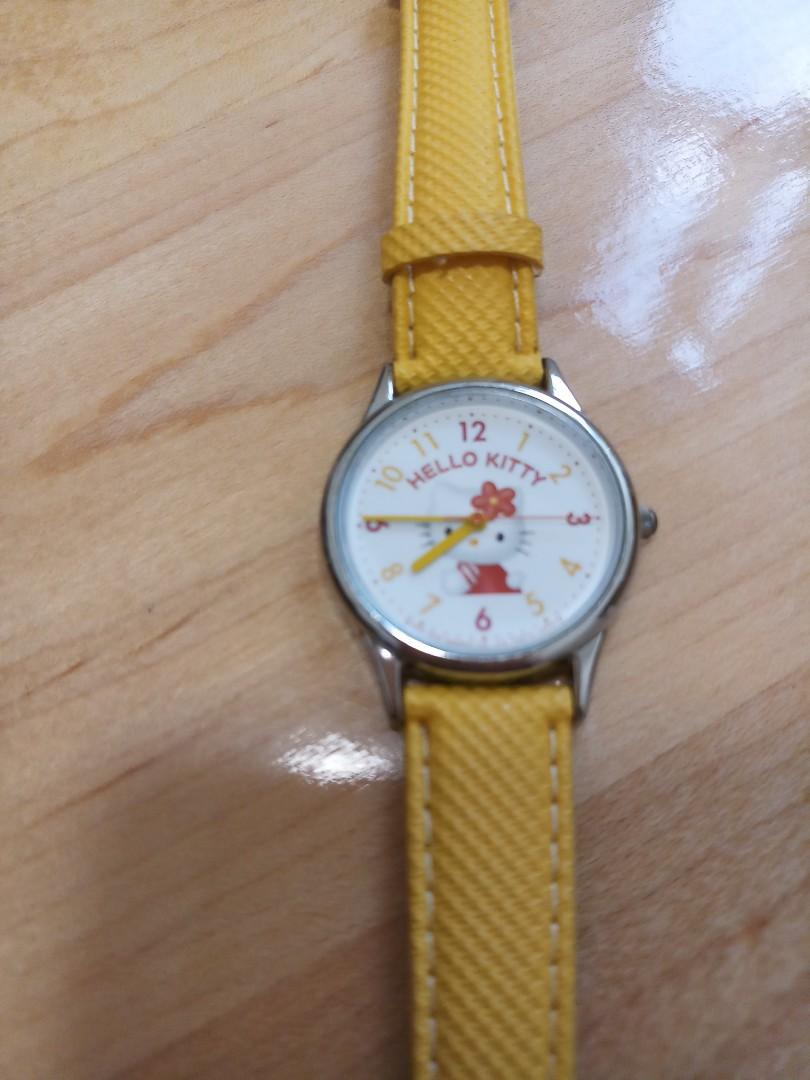 Vintage Hello Kitty Watch 古董 Hello Kitty 錶, 名牌, 手錶 - Carousell