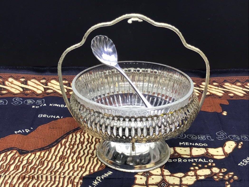 Vintage! MAYELL SILVER PLATED Condiment/Sauce Server Tray - Made in ...