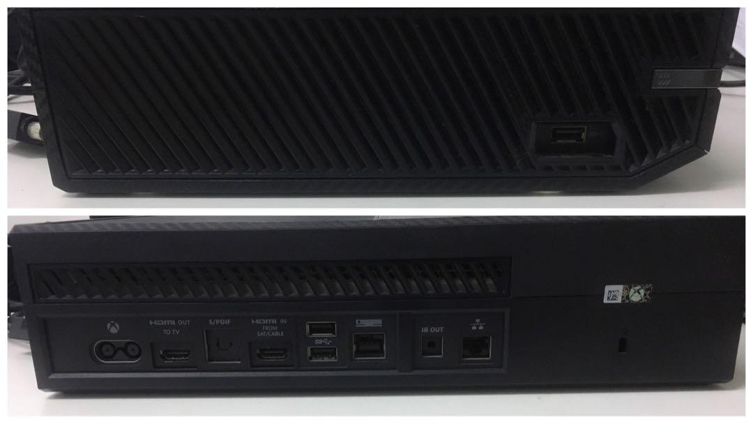 Xbox One Console Set with 1 controllers and 1 The Evil Within game disk ...