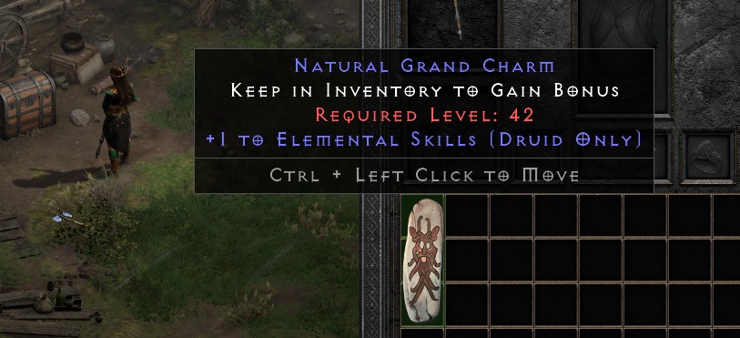 82 PC Diablo 2 Resurrected (D2R) 1 Druid Elemental Skill Grand Charm ...