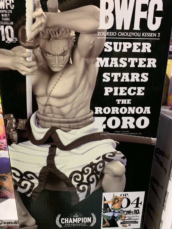 行版全新 BWFC 海賊王 索隆 4, 興趣及遊戲, 玩具 & 遊戲類 - Carousell