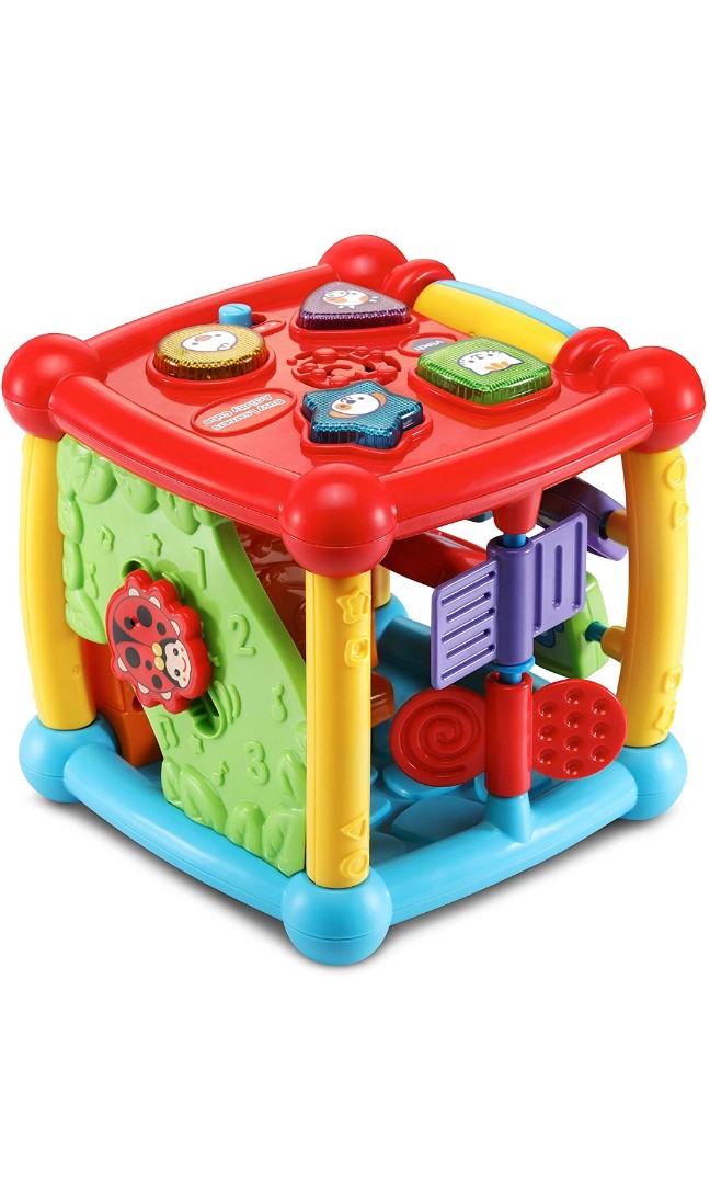 Vtech Busy Learners Activity Cube, Hobbies & Toys, Toys & Games on ...