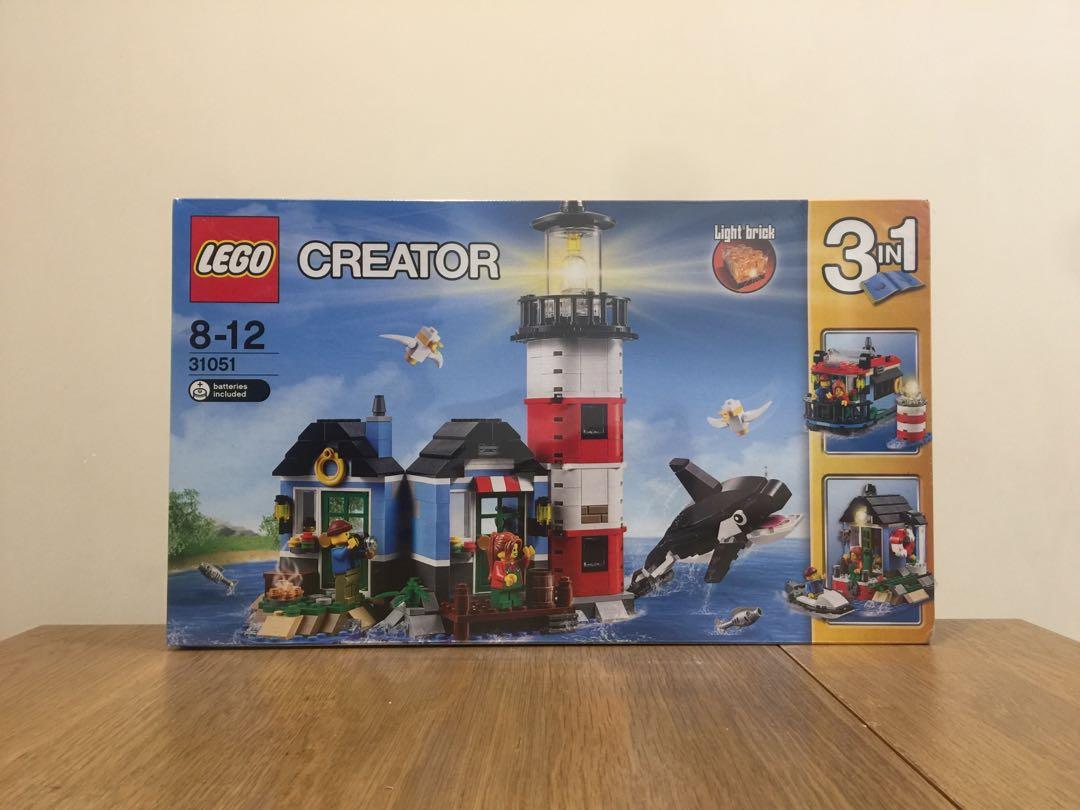 絕版靚盒 LEGO 31051 - Creator 3-in-1 - Lighthouse Point (與31050、31069、31095 ...