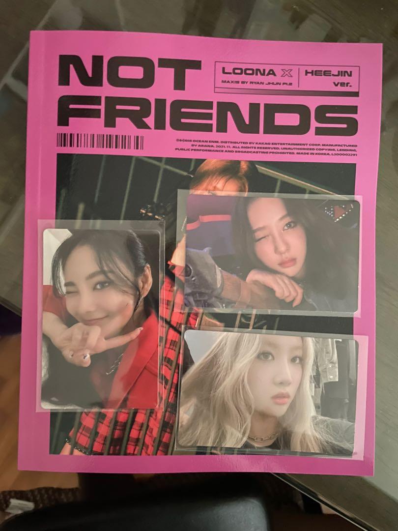 [ wtt ] loona not friends album pcs, Hobbies & Toys, Memorabilia ...