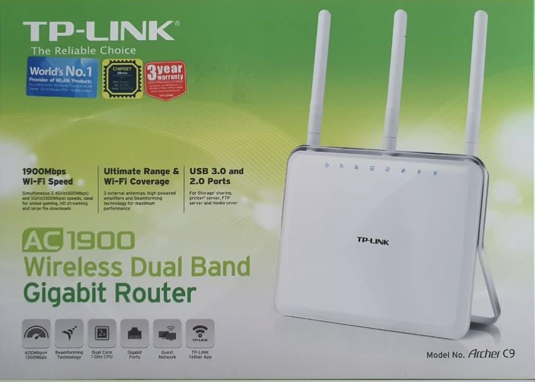 Archer C9 | AC1900 Wireless Dual Band Gigabit Router - TP-Link ...