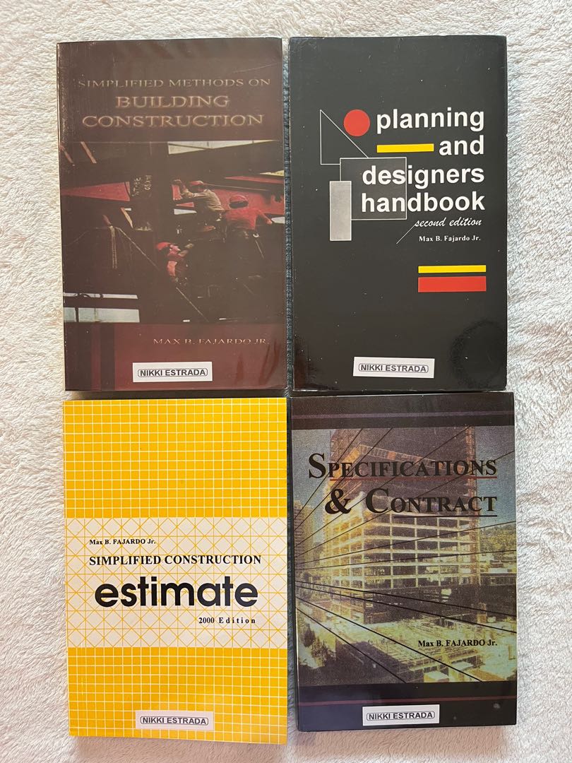 Architecture and Design Books by Max Fajardo, Hobbies & Toys, Books ...