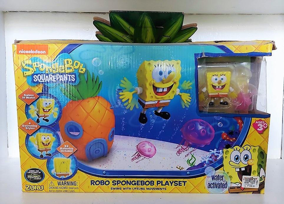 Authentic Nickelodeon ROBO SPONGEBOB Playset, Hobbies & Toys, Toys ...
