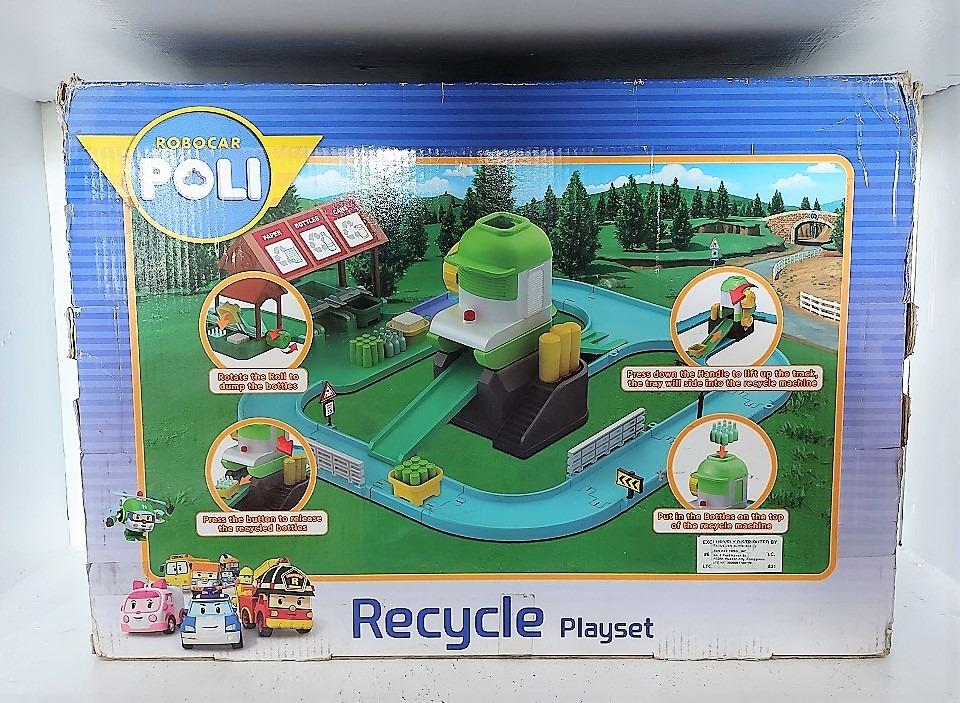 Authentic ROBOCAR POLI Smart Vehicle Amber with Charging Station ...