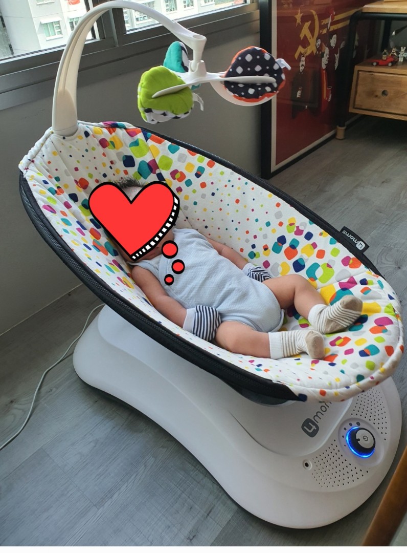 Baby Rocker - 4moms rockaRoo, Babies & Kids, Infant Playtime on Carousell