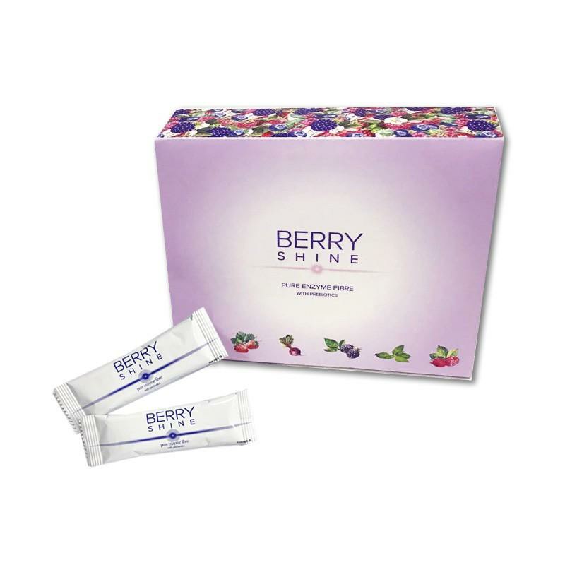 Berry Shine 100% Pure Enzyme Fiber with Prebiotics 1 Box, Health ...