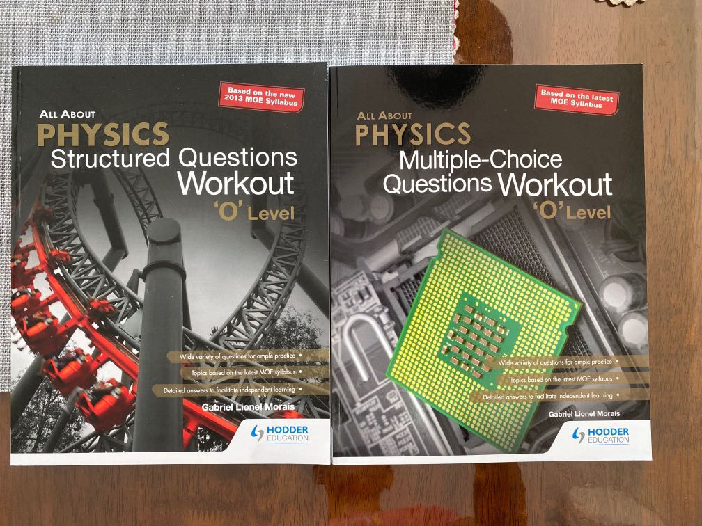 [brand new] ‘O’ Level Physics Workbooks (Structured Questions and MCQ ...