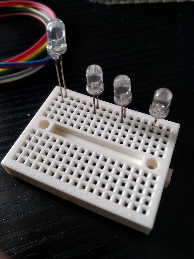 Breadboard / LED / Switch / Wires, Computers & Tech, Parts ...
