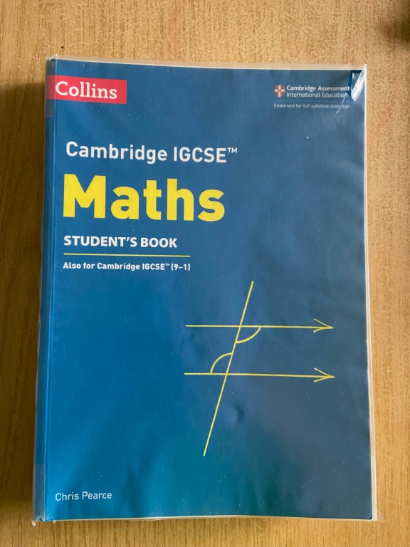 Cambridge IGCSE Maths Student's Book Third Edition Collins, Hobbies ...